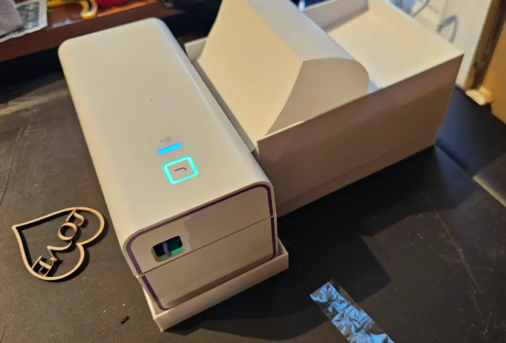 Rollo Printer label station by shamrockwood315 - MakerWorld