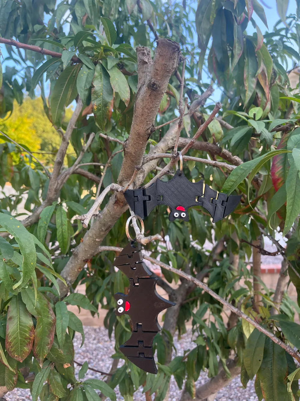 Halloween Articulated Bat Keychain by Hack181 - MakerWorld