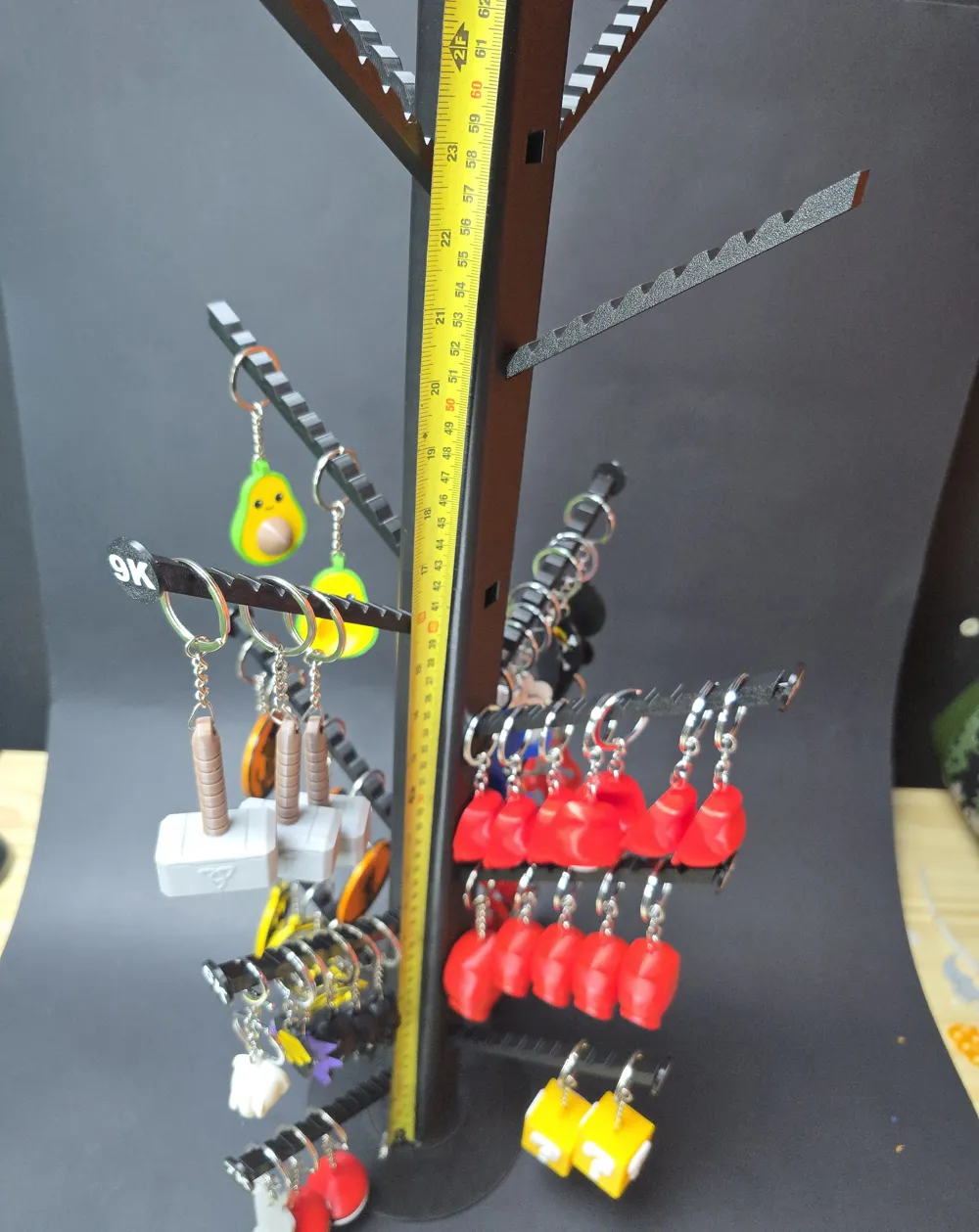 XXL Modular Keychain Display Stand – Rotating by R3DY MakerWorld ...