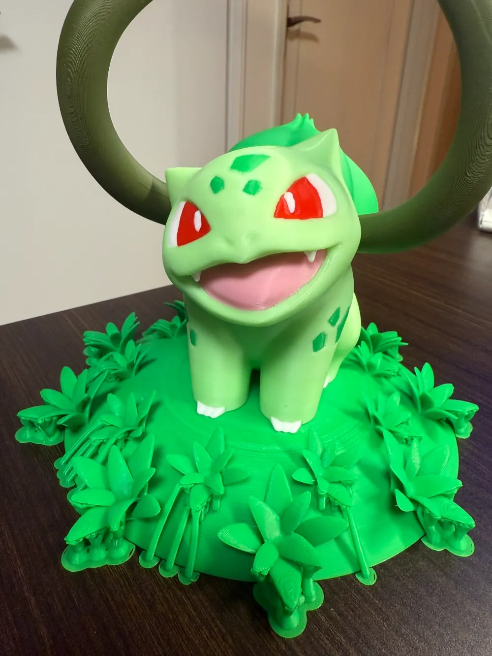 Bulbasaur Headphone Stand by Bulbasaur MakerWorld: Download Free 3D Models
