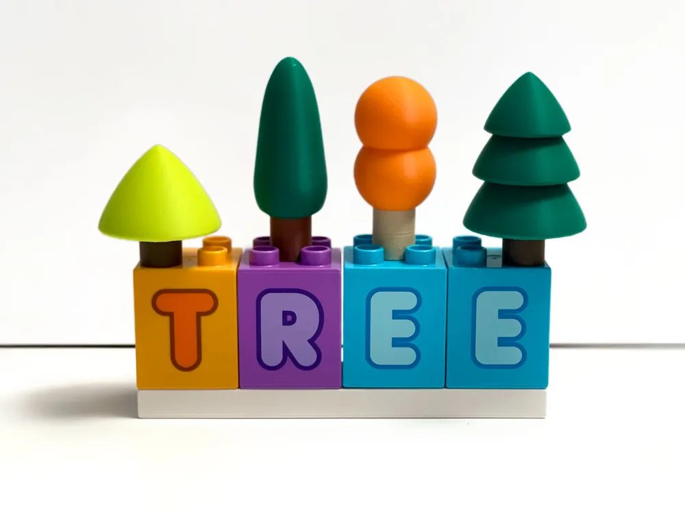 DUPLO compatible Trees - Free 3D Print Model - MakerWorld