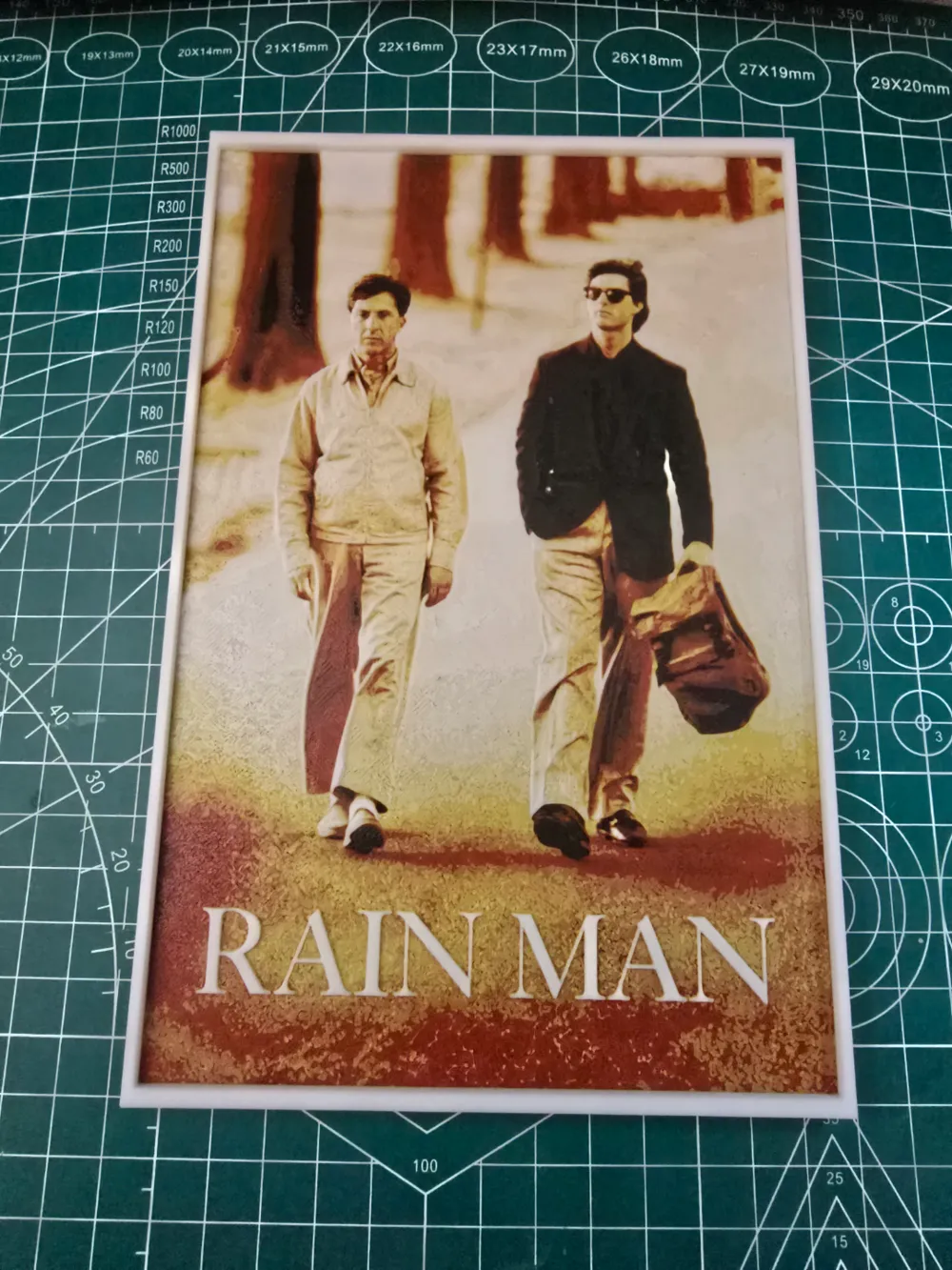 Rain Man Movie Poster - Hueforge Art by Lumpy3D - MakerWorld