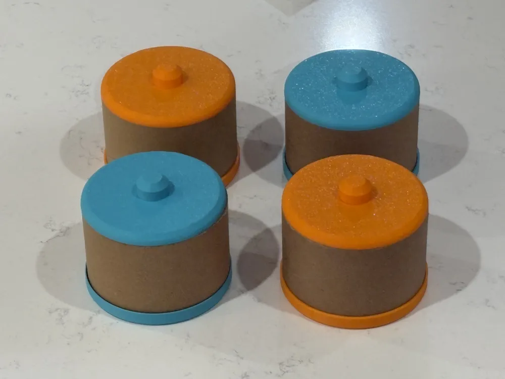 Storage Jar to Reuse Cardboard Filament Spools by PracticalPrints ...