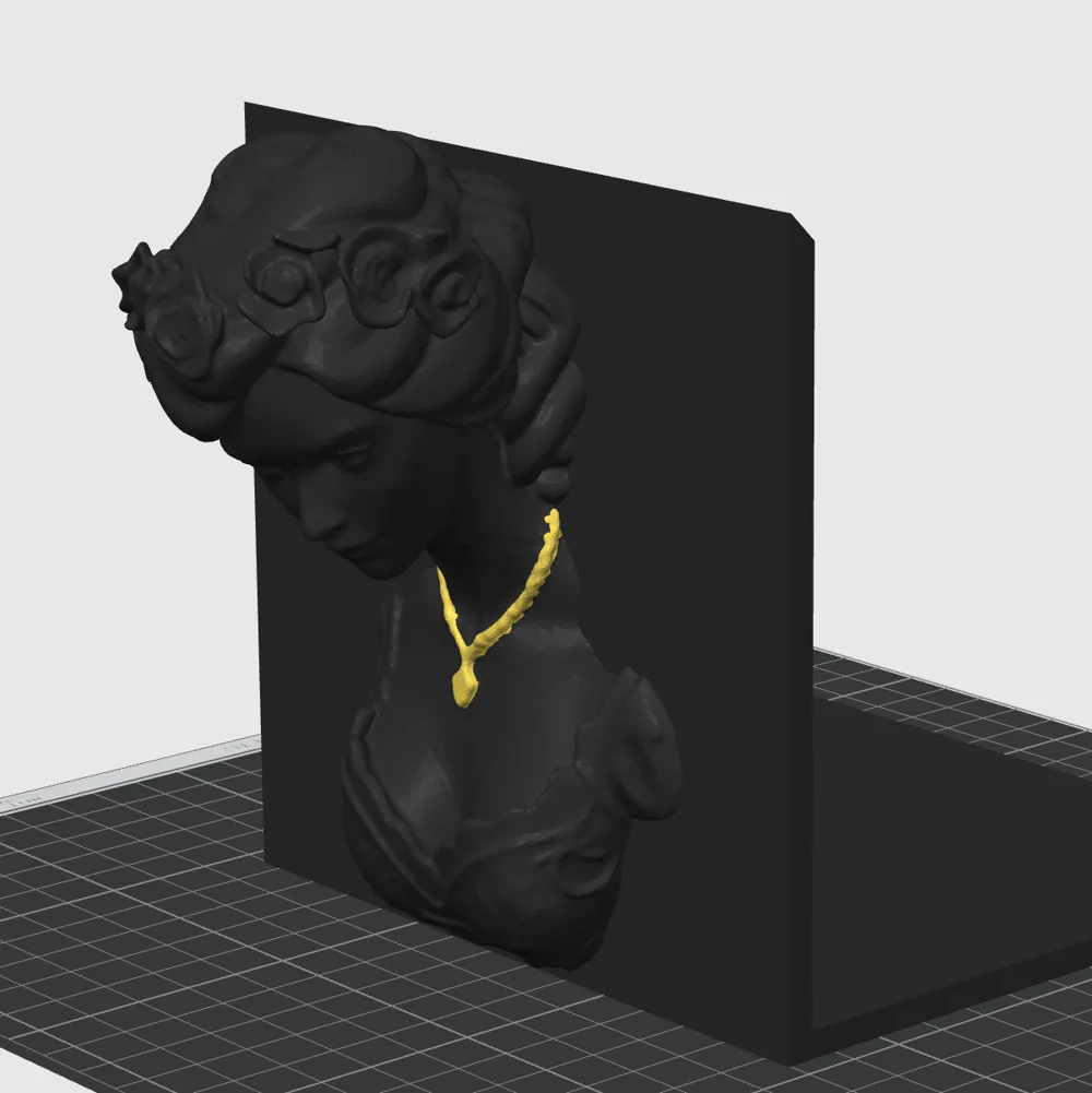 BRIDGERTON Bust 3D Bookend - Free 3D Print Model - MakerWorld