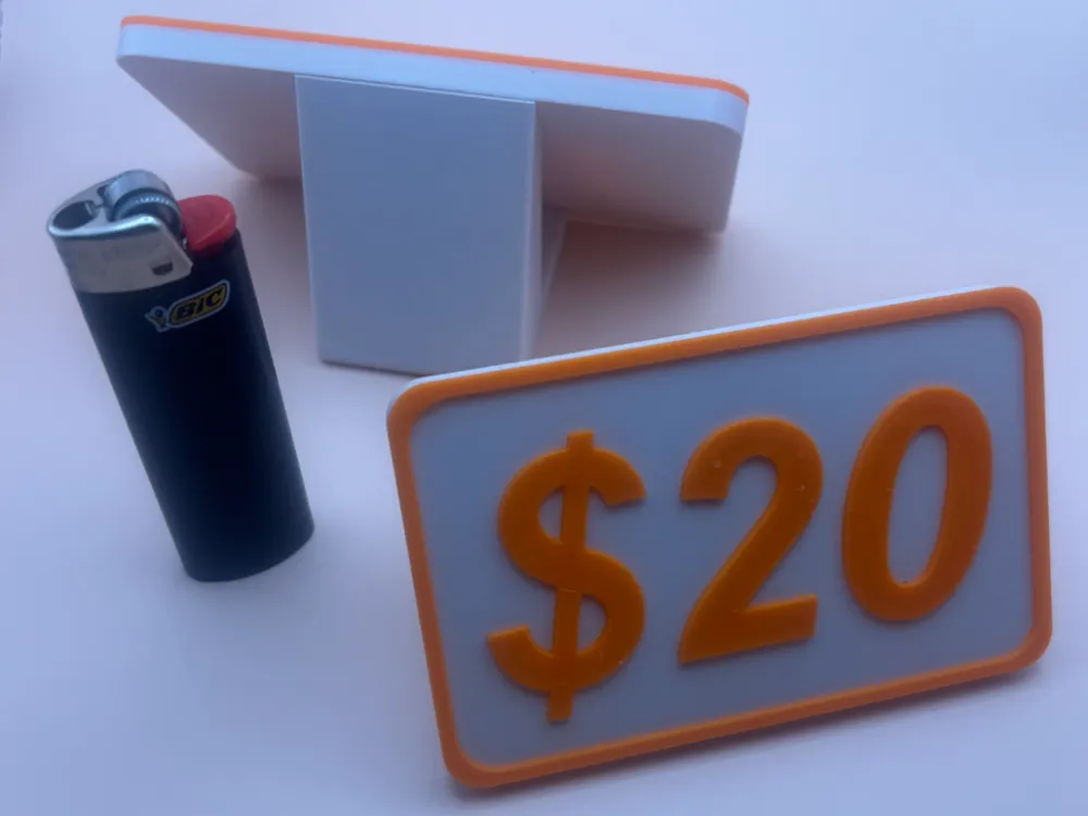 Price Displays. by 352Design MakerWorld: Download Free 3D Models