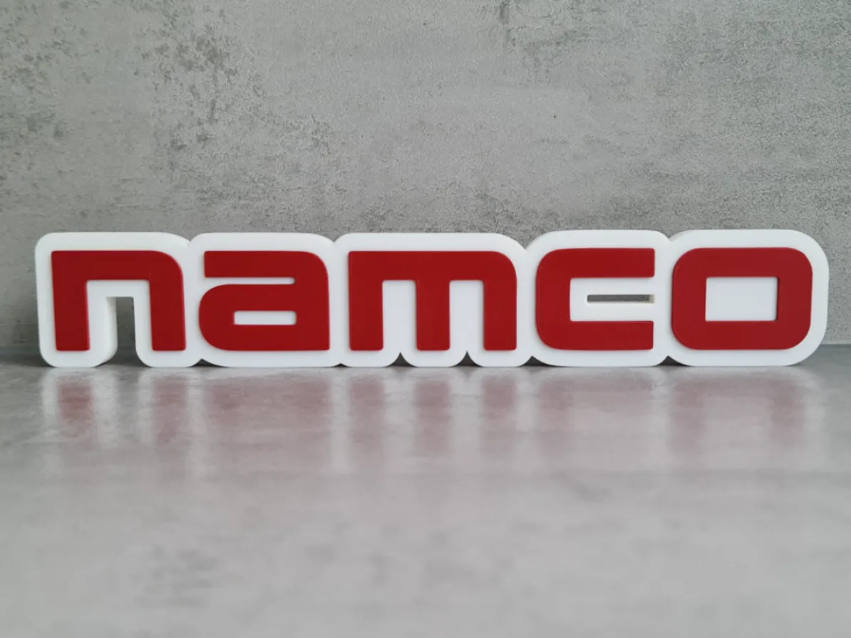 Namco Logo - Free 3D Print Model - MakerWorld