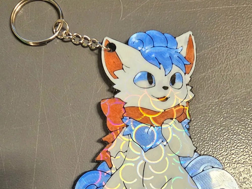 Snow Alola Vulpix by nachtra10 - MakerWorld