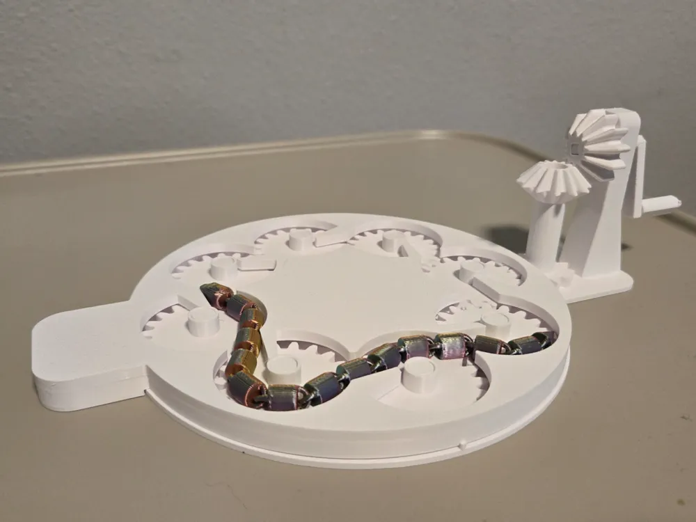 Snake Slide Automation Toy by wontonnn MakerWorld: Download Free 3D Models