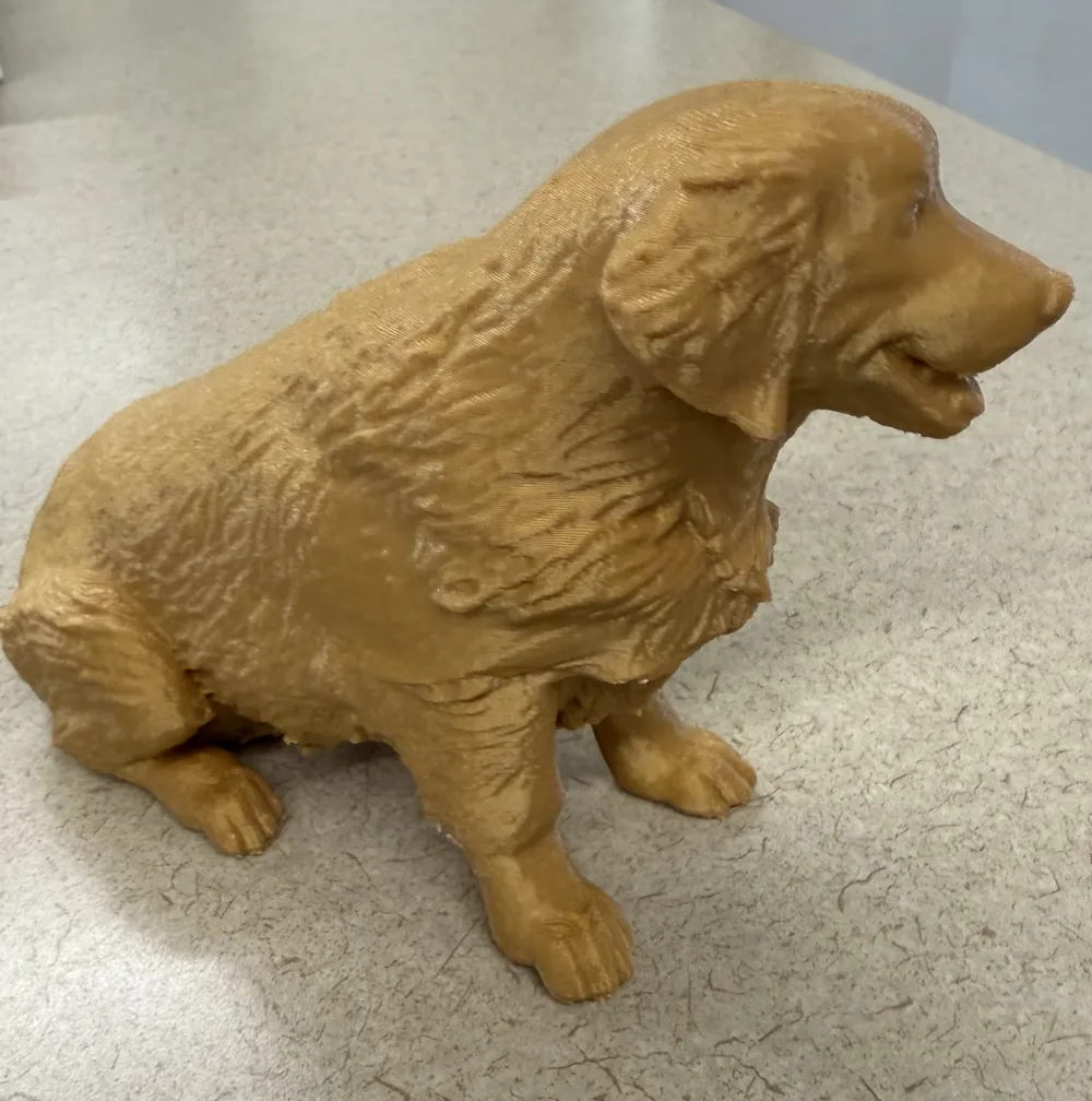 Realistic Golden Retriever - Free 3D Print Model - MakerWorld