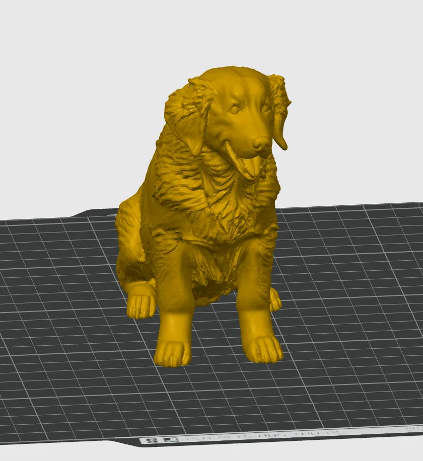 Realistic Golden Retriever - Free 3D Print Model - MakerWorld