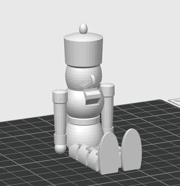 Articulated Nutcracker – Christmas Decoration - Free 3D Print Model ...