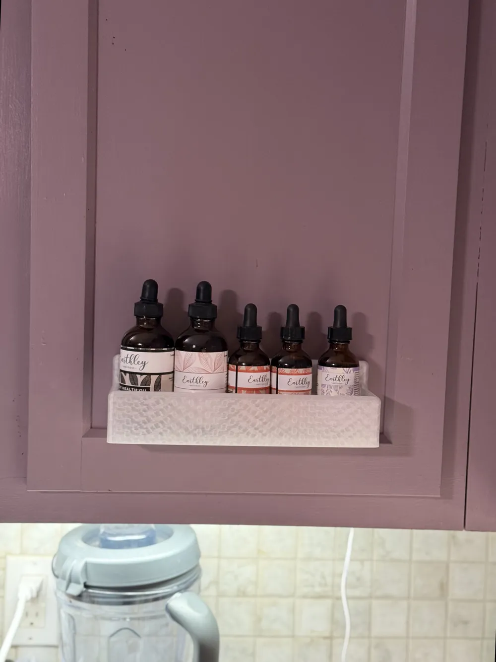 Tincture Bottle Cabinet Caddy - Free 3D Print Model - MakerWorld