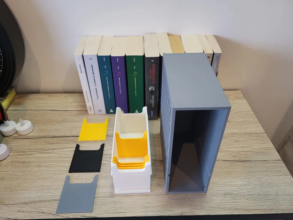 Modular Bookmark Book-Nook – Display & Storag - Free 3D Print Model ...