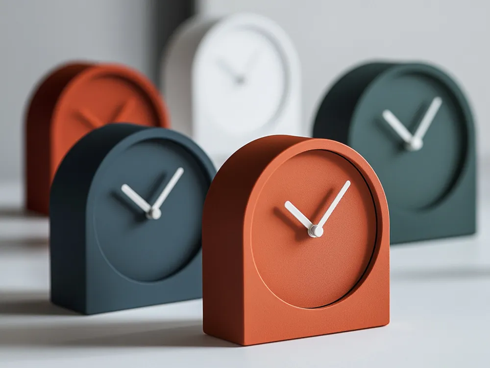 Colorful Desktop Clock by PNT Design MakerWorld: Download Free 3D Models