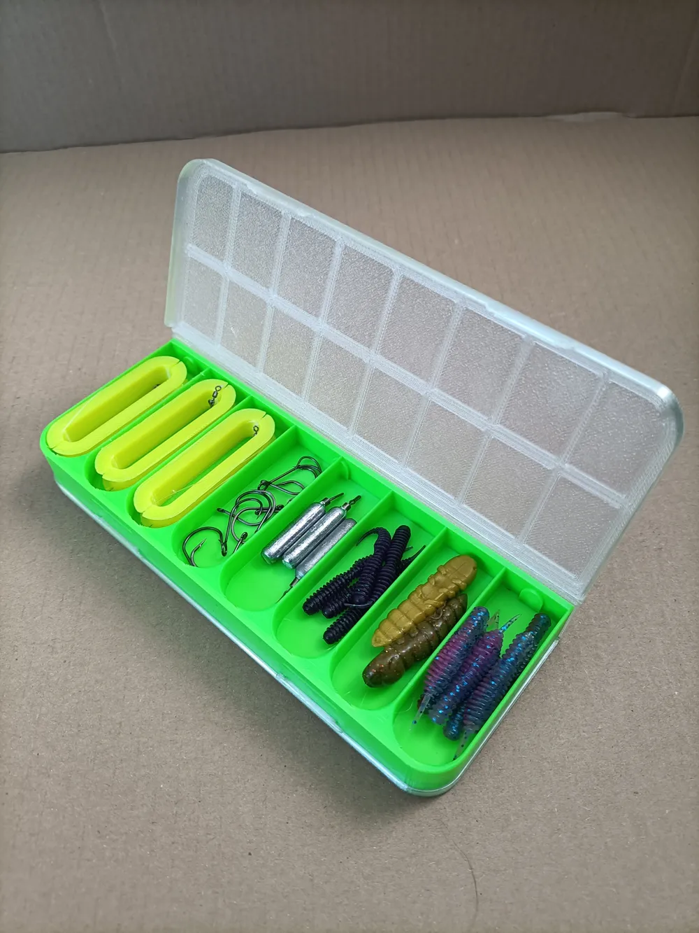 Double-sided fishing box -big - Free 3D Print Model - MakerWorld