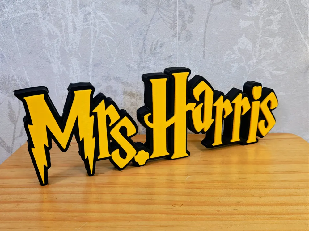 Harry Potter ***MRS.HARRIS*** - Free 3D Print Model - MakerWorld