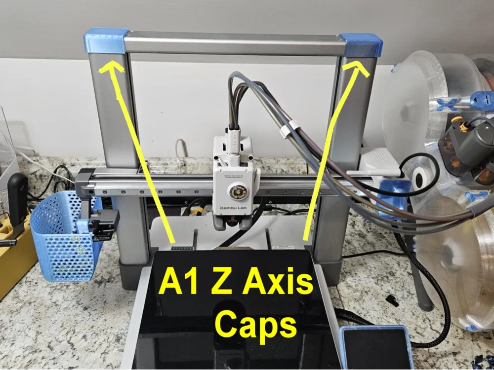Bambu A1 Z-Axis Caps by Maker Dave MakerWorld: Download Free 3D Models
