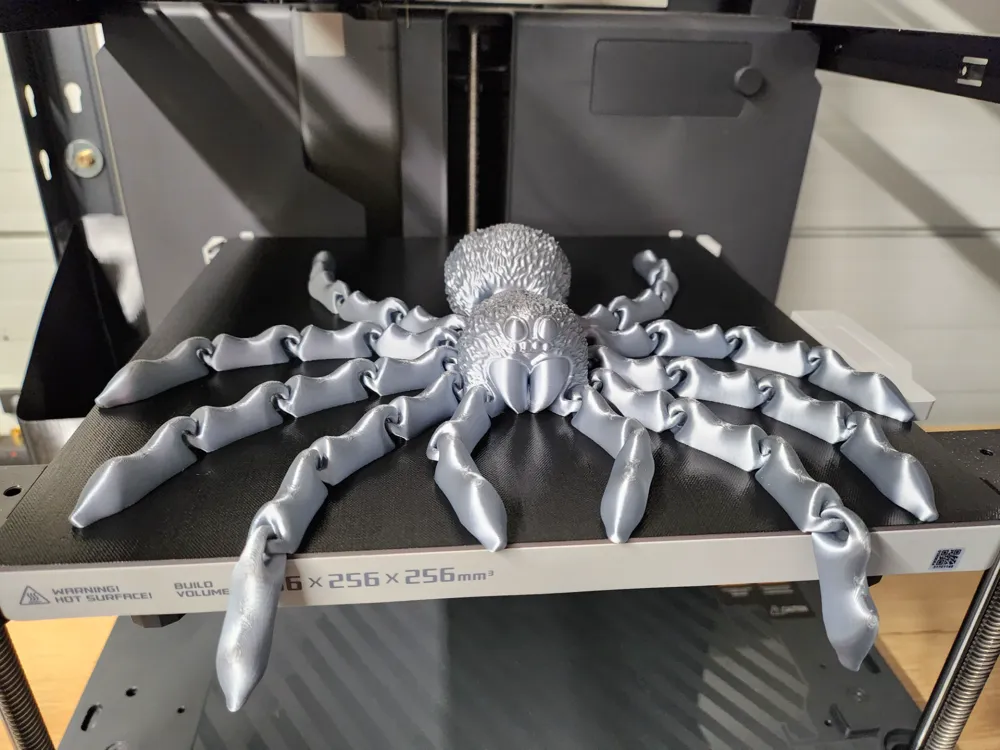 Flexi spider V2 - improved joins - Free 3D Print Model - MakerWorld