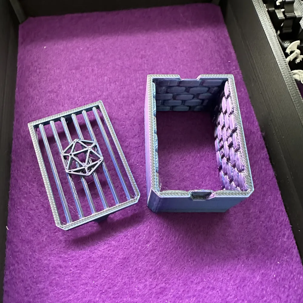 Dice Jail for the Ultimate DnD Players Kit v2 - Free 3D Print Model ...