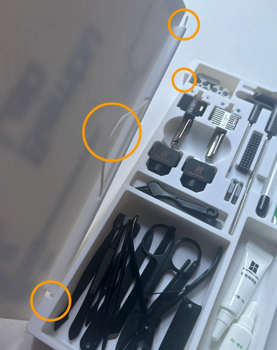 Bambu Lab Accessory Tool Box (No Hardware Needed) by dymekraf ...