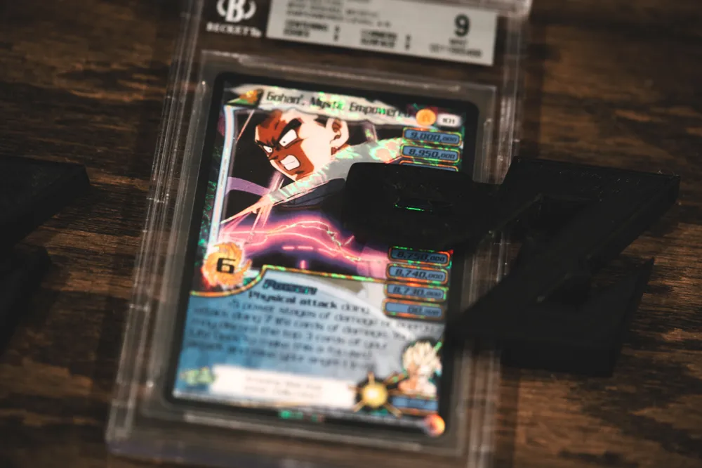 DBZ Beckett Slab Scouter Score CCG by Chris - MakerWorld