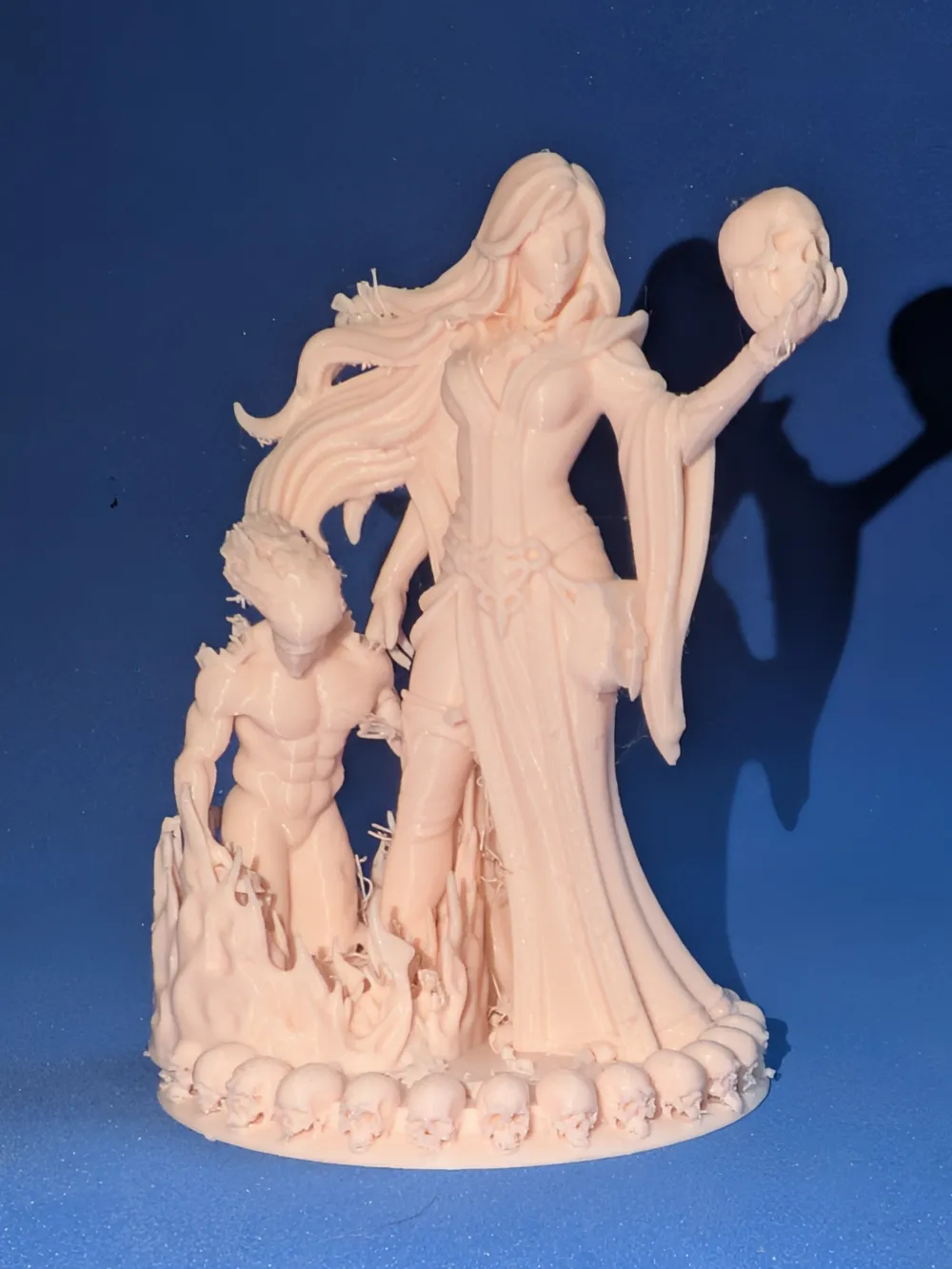 female human summoner miniatur - Free 3D Print Model - MakerWorld