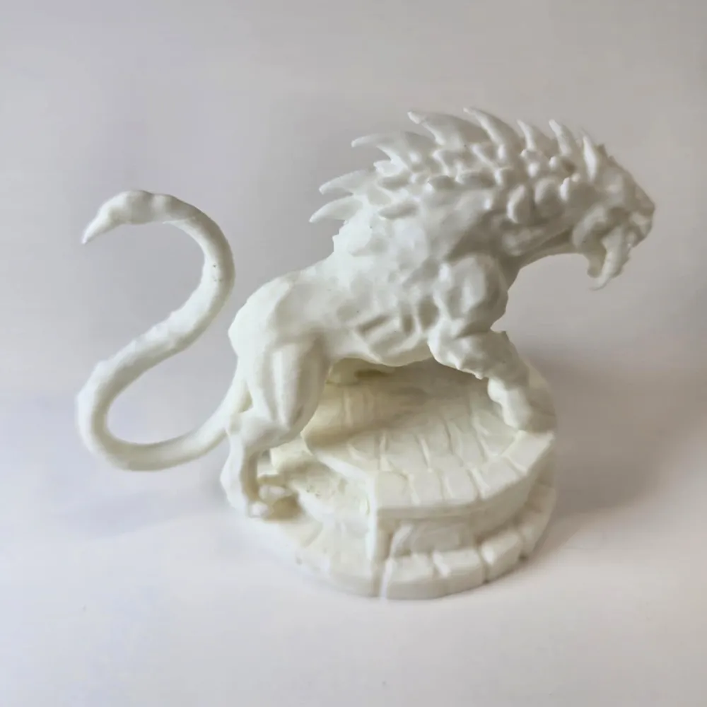 Feline Tiger Beast Miniature by Relics Guards - MakerWorld