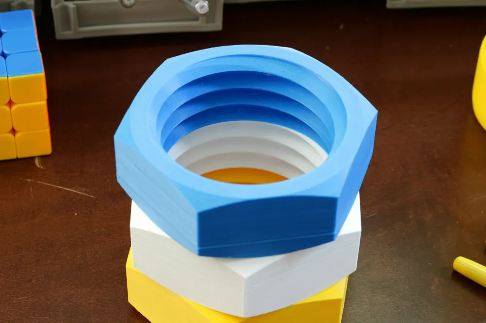 "Oops, all nuts!" pencil organizer Remixed by Julia Ebert - MakerWorld