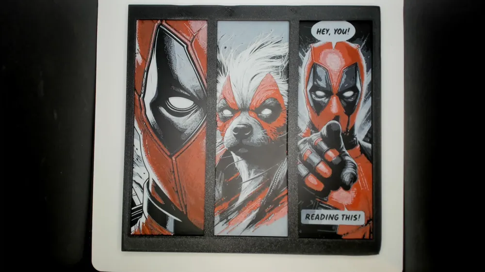 Deadpool 4th Wall Bookmark Hueforge by LoFi Layers - MakerWorld