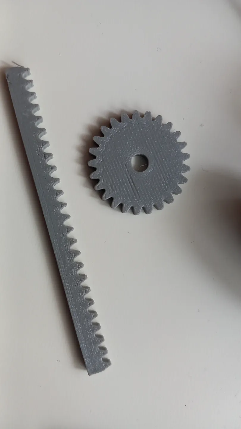 Servo Motor Gear (with Rack) by H€ki MakerWorld: Download Free 3D Models