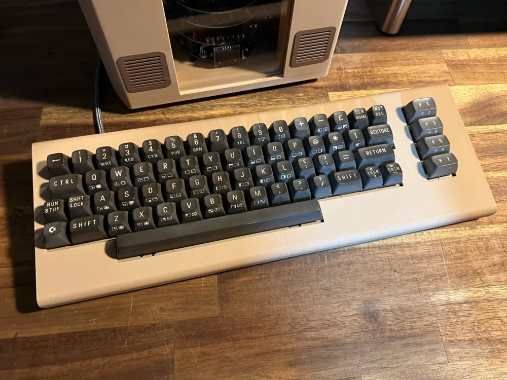 C64 Slim Keyboard Housing by distressed printer MakerWorld: Download ...