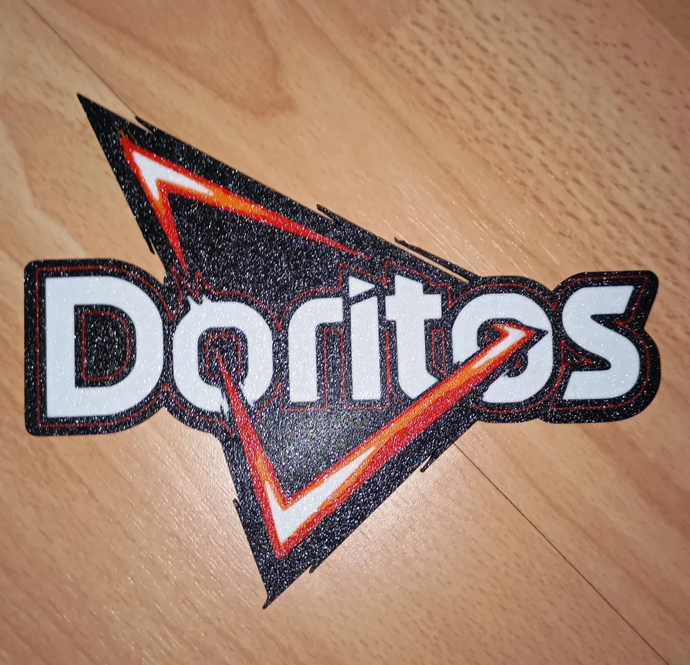 Logo Doritos - Free 3D Print Model - MakerWorld