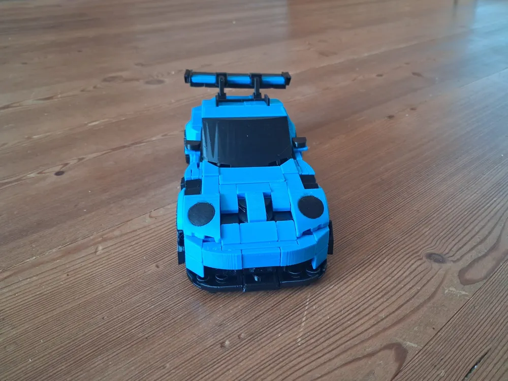 Legos Porsche GT3RS Speed Champion - Modèle d'Impression 3D Gratuit ...