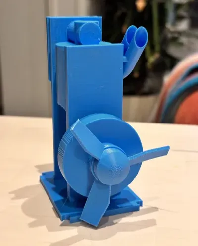 Small Vacuum/Air powered engine V2 by MakeyMaker MakerWorld: Download ...