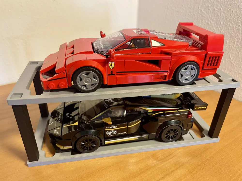 LEGOs Speed Champions stand - all 8 studs models by _cr3di_ MakerWorld ...