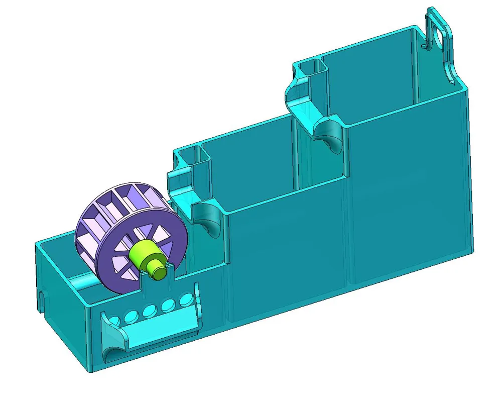 Waterfall Aquarium Filter 3.0 - Added Water Wheel by Nick-Wang - MakerWorld