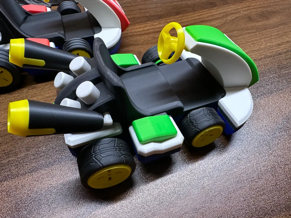 Mario Kart 8 Standard Kart Multicolor Assembly No AMS No glue by BTDJM ...