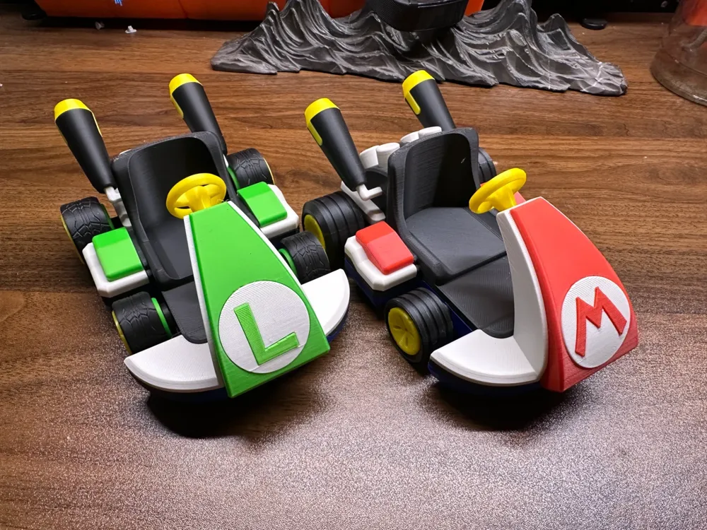 Mario Kart 8 Standard Kart Multicolor Assembly No AMS No glue by BTDJM ...