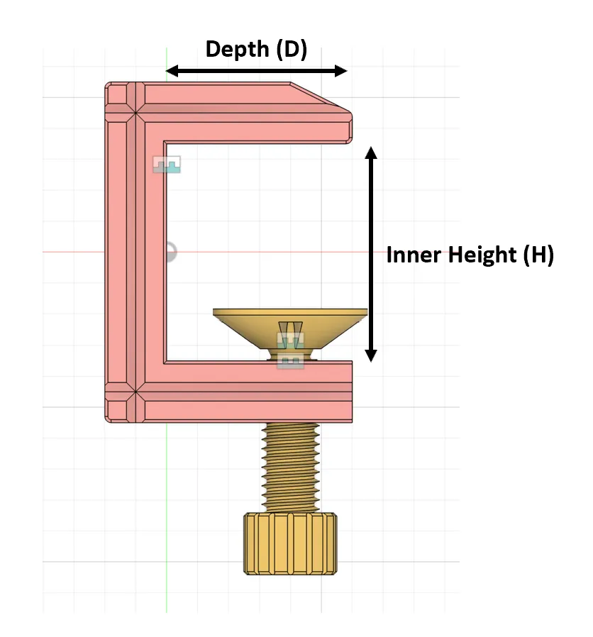 Universal Modular Clamp (version 2) - Free 3D Print Model - MakerWorld