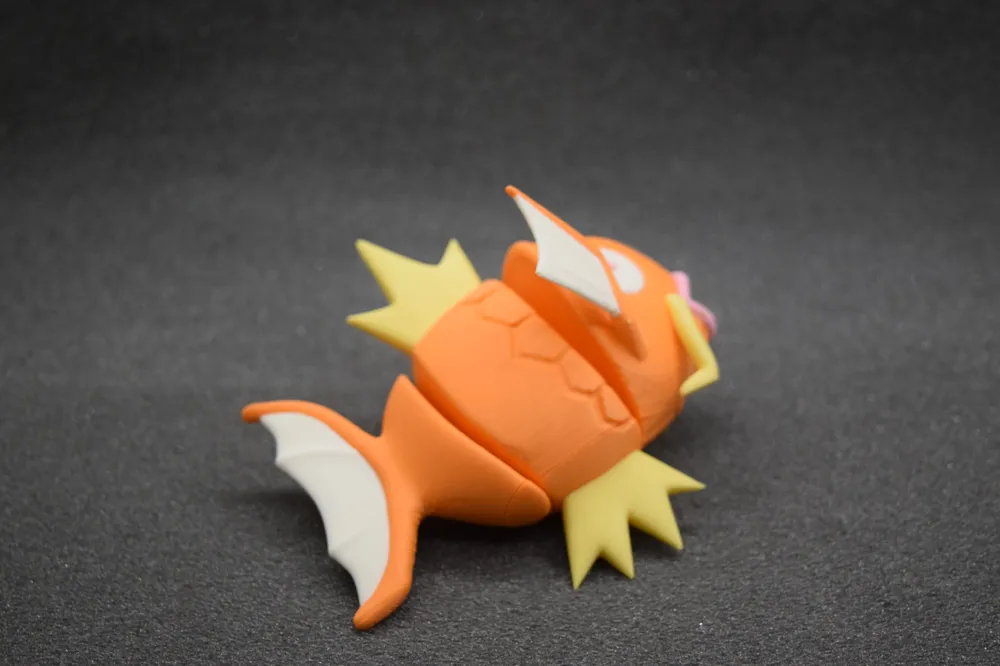 Wobbling Magikarp - Free 3D Print Model - MakerWorld