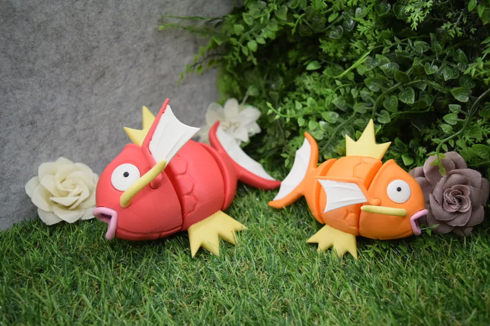 Wobbling Magikarp - Free 3D Print Model - MakerWorld