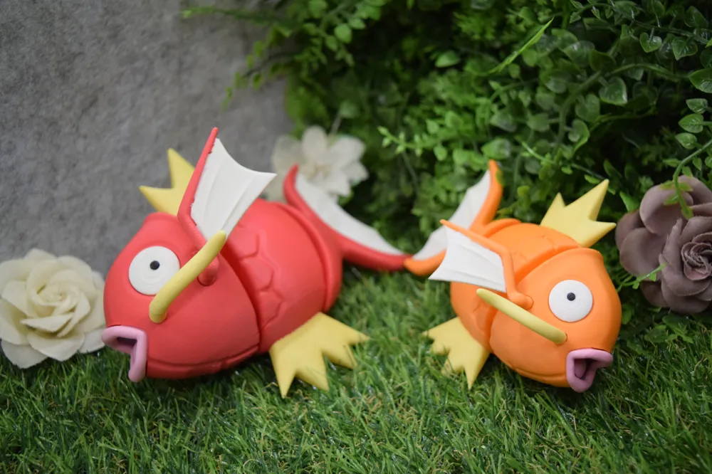 Wobbling Magikarp - Free 3D Print Model - MakerWorld