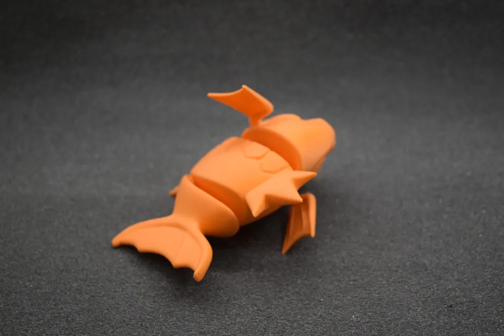 Wobbling Magikarp - Free 3D Print Model - MakerWorld
