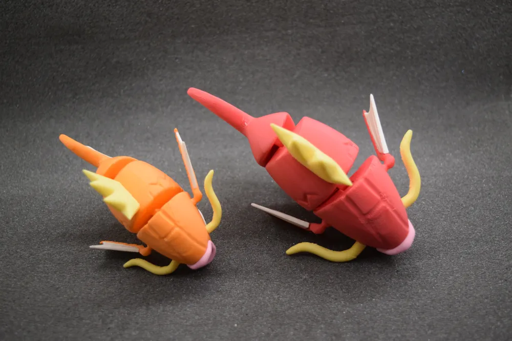 Wobbling Magikarp - Free 3D Print Model - MakerWorld
