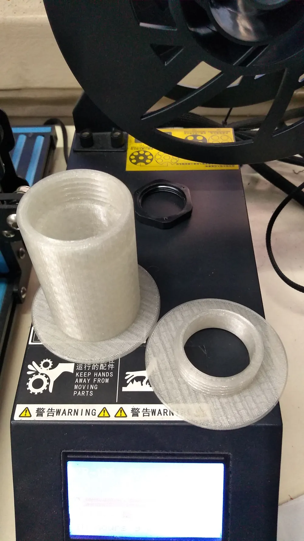 CR10 Spool Adapter - Inner spool diameter D50 mm (Grilon3) by ...