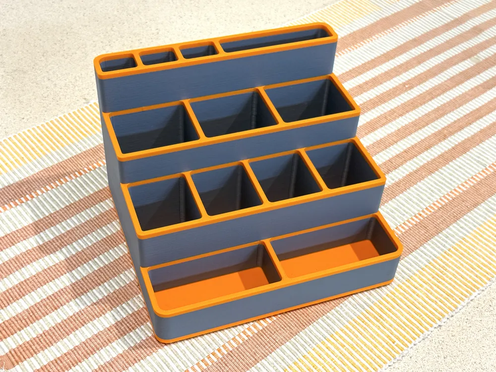 Desktop Organiser - Free 3D Print Model - MakerWorld