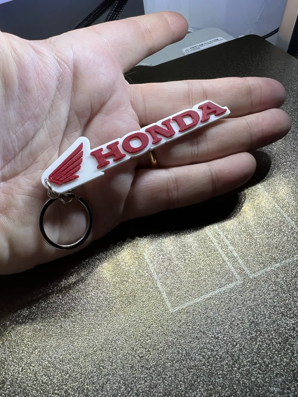 Honda Motorcycle Keychain 3D by Matrix8389 MakerWorld: Download Free 3D ...