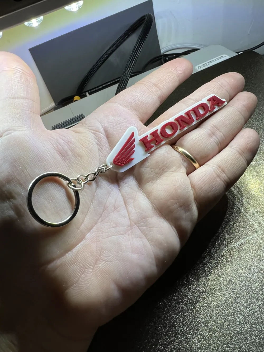 Honda Motorcycle Keychain 3D by Matrix8389 MakerWorld: Download Free 3D ...