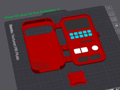 Google Pixel 10 and 10 Pro Pokédex - Free 3D Print Model - MakerWorld