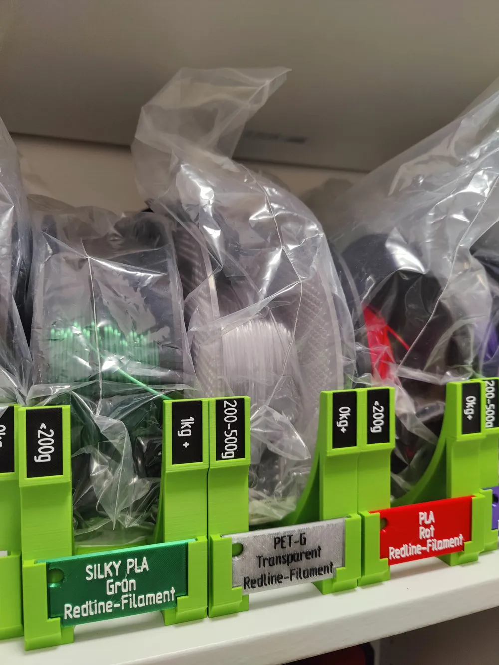 Inventory display filament spool storage - Free 3D Print Model - MakerWorld